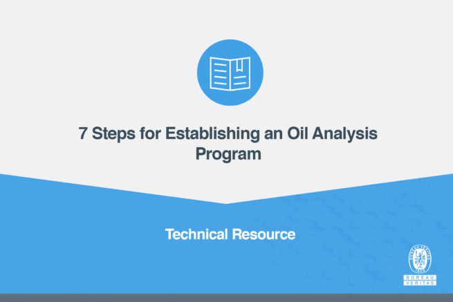 Technical Data Sheets, Oil Analysis & Oil Testing | Bureau Veritas